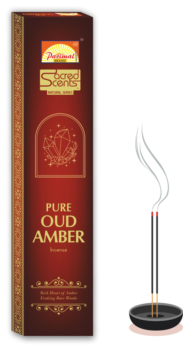 Pure Amber Oud Natural Incense - Essence of Timeless Fragrance – Naathi ...