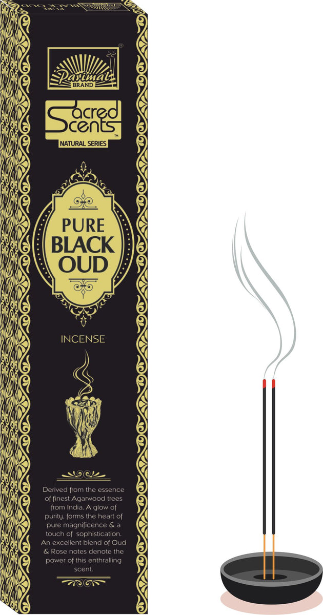 Pure Black Oud Natural Incense - A Rare Elixir of Luxury – Naathi