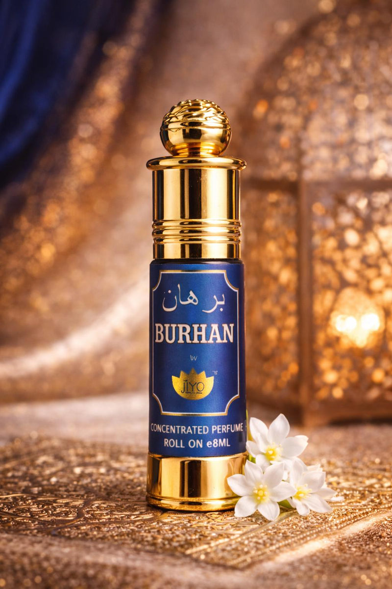 Burhan Roll-On Perfume Oil 8 ml | Alcohol-Free & Vegan – Naathi