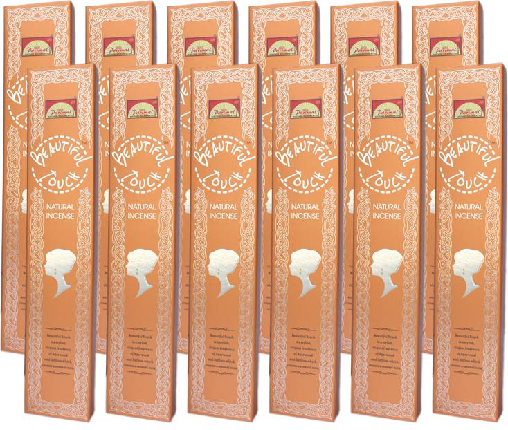 Saffron Incense Sticks - Beautiful Tocuh | Naathi Aromatherapy