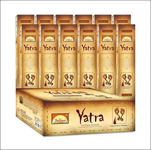 YATRA Sandalwood Incense Sticks - Value Pack | Naathi Aromatherapy